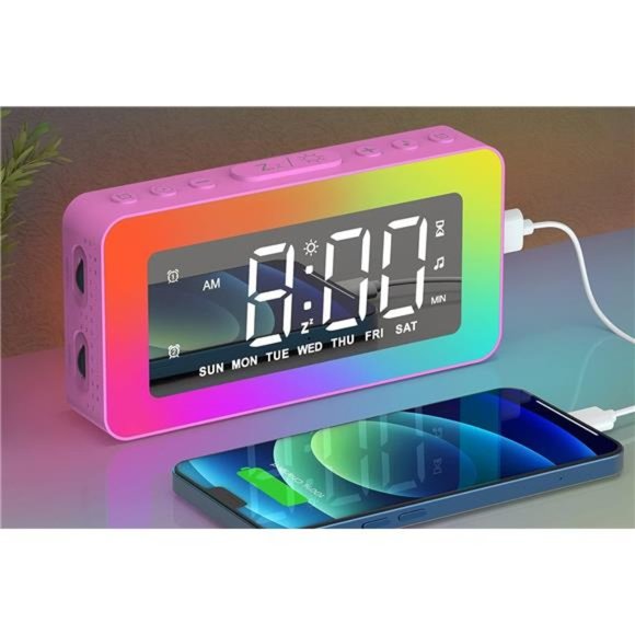 Accents | Super Loud Alarm Clock Heavy Sleepers Adults Teens Kids ...